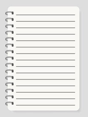 Notebook Template Vector Art Icons And Graphics For Free Download