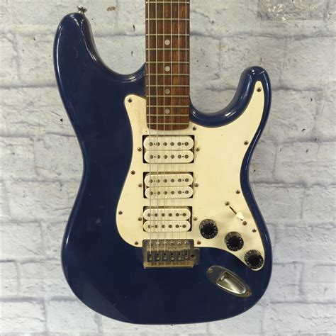 Indiana Strat With Triple Humbuckers Electric Guitar Evolution Music