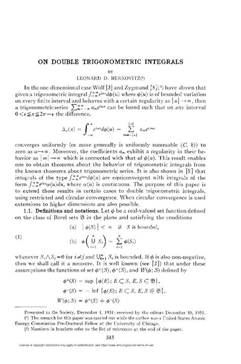 pdf on double trigonometric integrals · circular convergence the