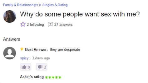 O Yahoo Questions About Sex That Will Make You Lose Faith In Humanity EBaum S World