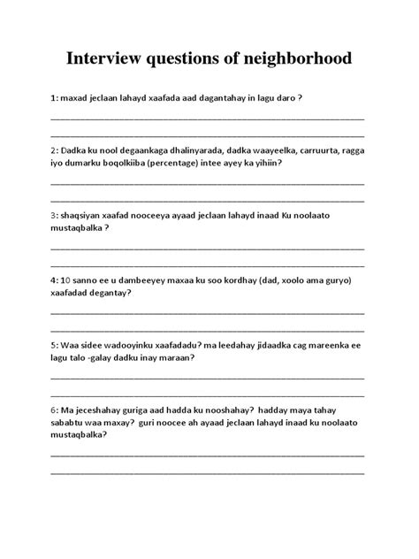 Interveiw Pdf