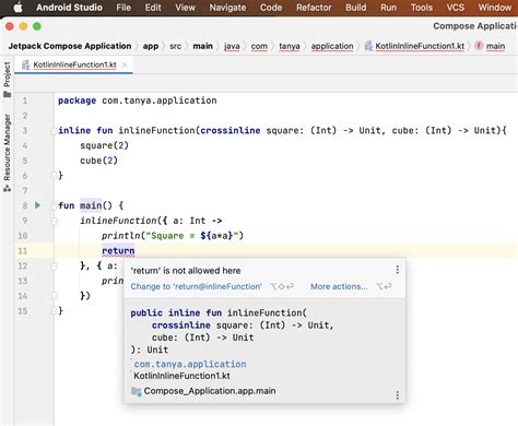 Kotlin Inline Functions Tanya Tech Zone