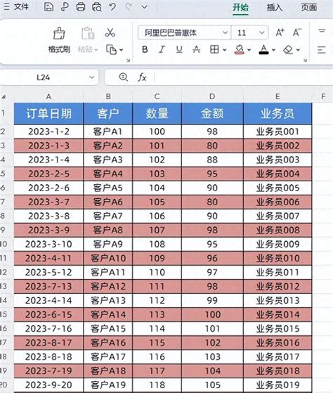 Excel表格隔行配色技巧excel表格隔行批量填充颜色的方法 趣帮office教程网