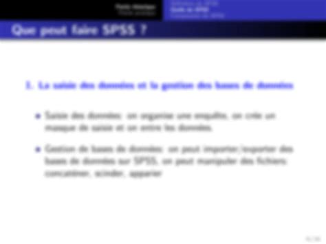 Solution Introduction Au Logiciel Spss Studypool