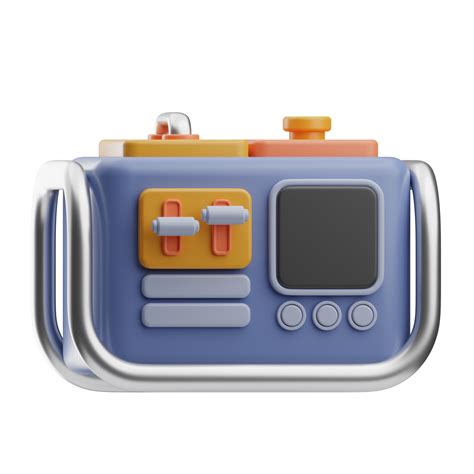Engineering Object Electric Generator 3d Illustration 36487021 Png
