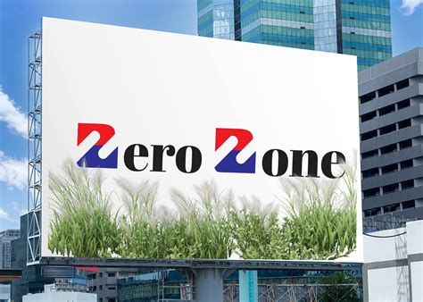 Zero Zone Typography Logo :: Behance