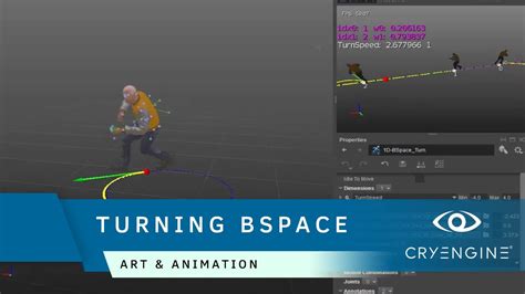 How To Create Turns In Blendspace In Cryengine Art And Animation Youtube