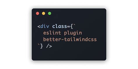 github schoero eslint plugin better tailwindcss eslint plugin to