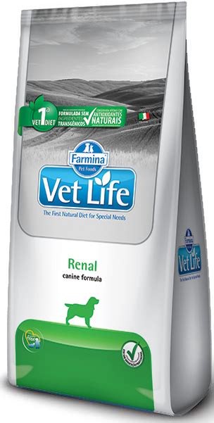 Vet Life 2kg (Renal RM), Nutrivet - Pet Shop em João Pessoa