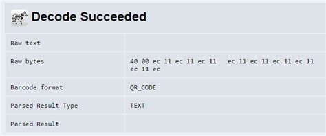 Zxing Storing Binary Data In Qr Codes Stack Overflow