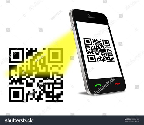 Qr Code Bar Scaning Over Royalty Free Licensable Stock Photos