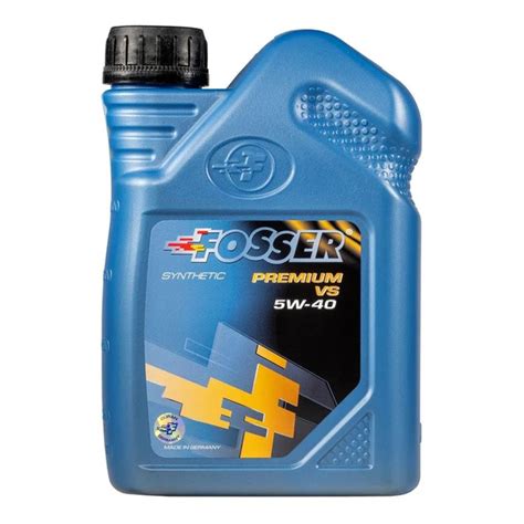 Масло моторное Fosser 5W-40 Синтетическое - купить в интернет-магазине ...