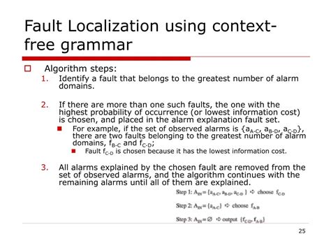 Ppt A Survey Of Fault Localization Techniques In Computer Networks