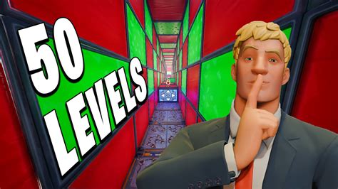 50 Level Default Deathrun 2623 1495 6812 By Hardmaps Fortnite