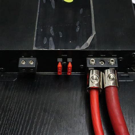 🚀 Am 1pair Car Audio 1 0 Gauge To 4 Gauge Power Ground Wire Car Audio Modified Power Amplifier