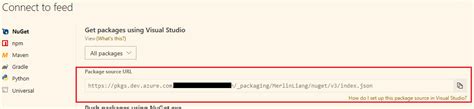 Get List Of Artifacts Packages From Azure Devops Extension Api
