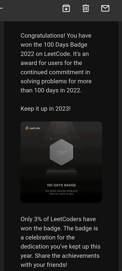 Sarthak Kumar On Linkedin Wrapped 2022 Leetcode With Recieving 100 Days Badge And Being In