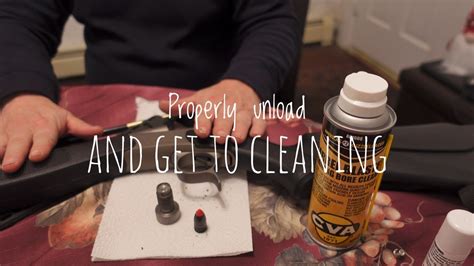 Unloading and cleaning your inline muzzleloader - YouTube