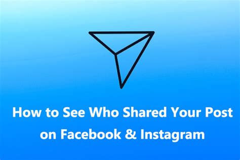 [solved] how to see who shared your post on facebook and instagram