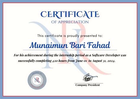 Munaimun Bari Fahad On Linkedin Thrilled To Announce That Ive Successfully Completed My