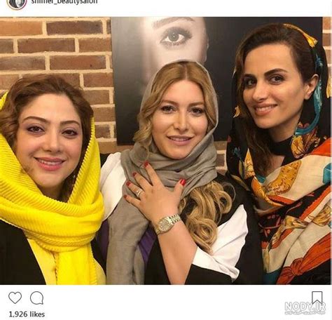 عکس فریبا نادری در سالن زیبایی عکس نودی