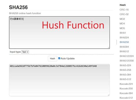 讀書報告五 Hashing Function 雜湊函式