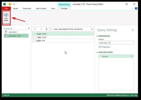How To Convert A JSON File To Microsoft Excel Tab TV