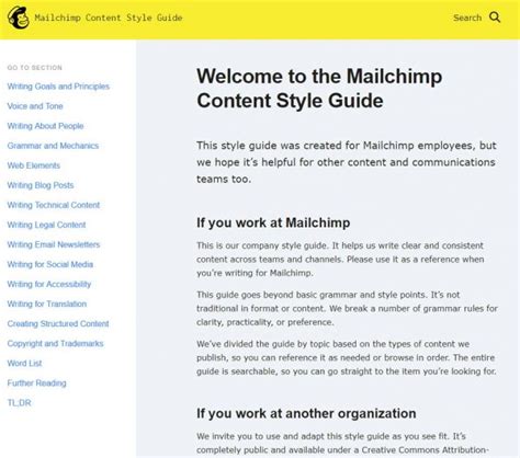 Copywriting Style Guide Examples Sandra Muller