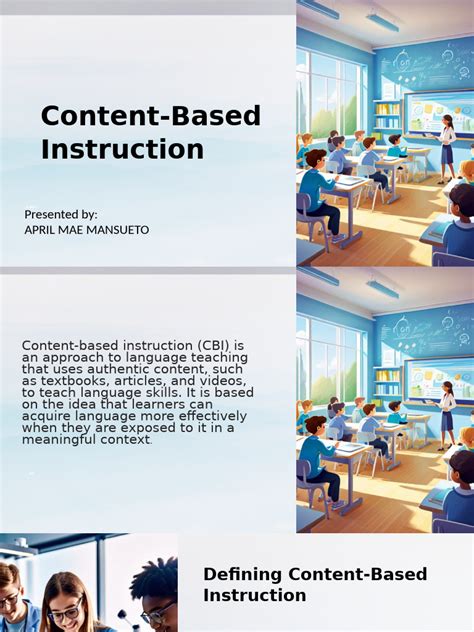 content based instruction pdf applied linguistics teaching