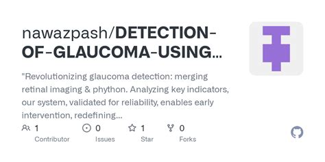 Github Nawazpash Detection Of Glaucoma Using Retinal Fundus