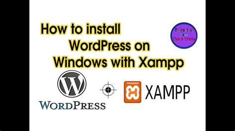 How To Install Wordpress In Xampp Youtube