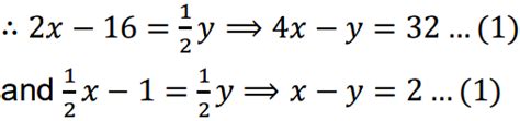 if 16 is subtracted from twice the greater of two positive numbers the