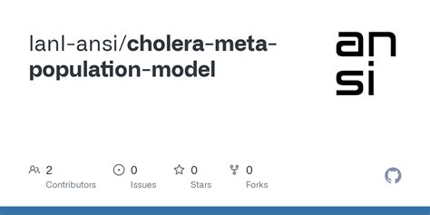 GitHub Lanl Ansi Cholera Meta Population Model