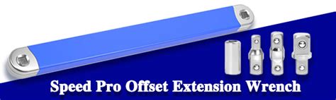 Offset Extension Wrench 15 Inch Extension Wrench Offset Impact Ready Socket Tool With Versatile