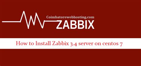 How To Install And Configure Zabbix On CentOS Coimbatore Webhosting