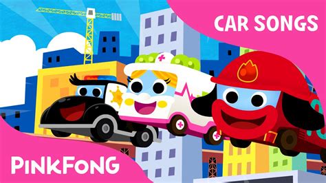 Super Brave Cars | Car Songs | PINKFONG Songs for Children - YouTube