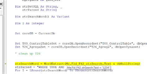 Solved Type Mismatch In A Function A String Array With Words