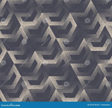 Zigzag Incline Stippled Tilted Structure Seamless Pattern Vector Zigzag Incline Stippled Tilted Structure Seamless Pattern Vector