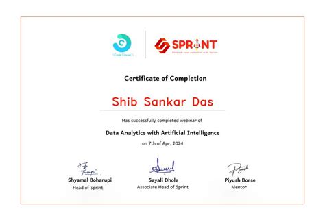 Join Codeclause Webinar On Data Analytics Shib Sankar Das Posted On