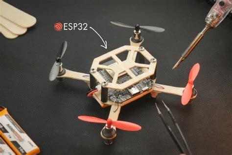 Diy Wifi Controlled Drone With Esp32 And Arduino