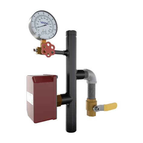 Viking® 15250 Easypac Commercial Riser Assembly With Ball Valve Threa