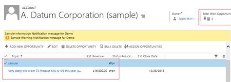 How To Create And Configure Rollup Field In Crm 2015 Dynatecon Solutions