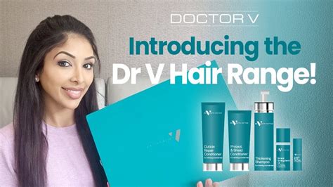 Doctor V Introducing The Dr V Hair Range Skin Of Colour Brown Or Black Skin Youtube