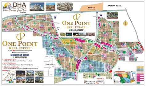 Download Official Dha Bahawalpur Map 2026 One Point Estate