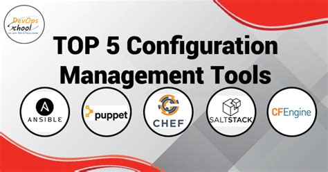 top 5 configuration management tools devops devsecops sre