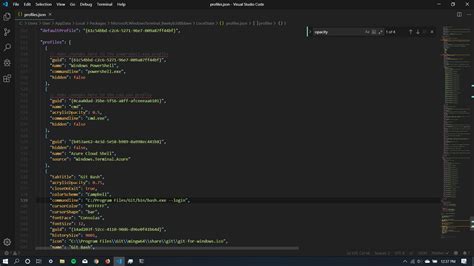 Terminal S Background Transparent Translucent Settings Are Not Easily Discoverable Issue