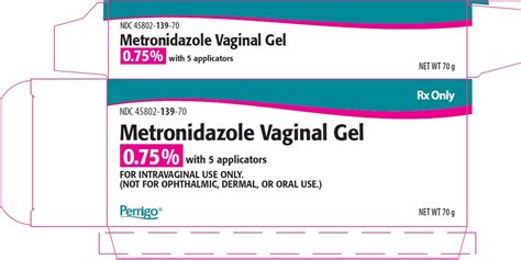 metronidazole (metronidazole vaginal) - GNH India - Exporter ...