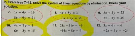 Solved In Exercises Solve The System Of Linear Chegg