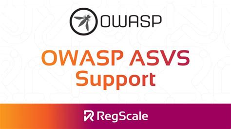 Cybersecurity Owasp Security Applicationsecurity Regscale