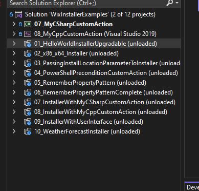 Windows Installer With WiX Part J Ms Lab Notebook